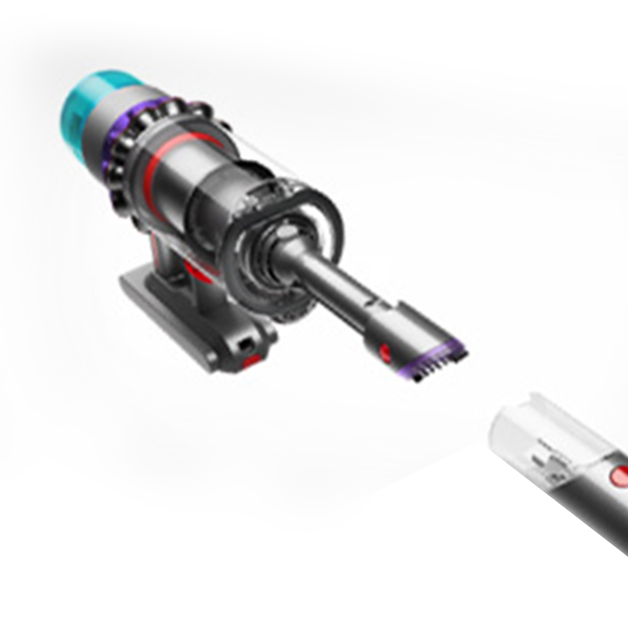 Dyson Gen5 Detect 2-in-1 stick vacuum Battery Dry HEPA Bagless Purple ...