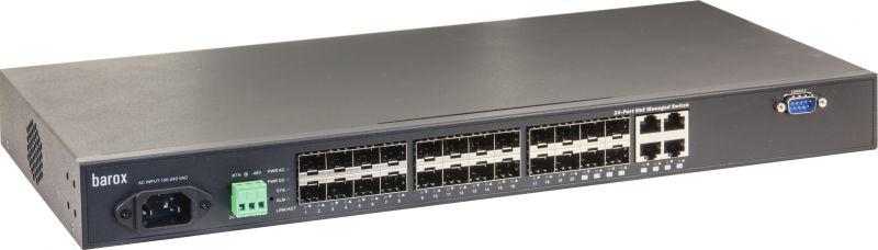 Barox RY-LGSO25-24 network switch Managed L2/L3 Gigabit Ethernet (10 ...