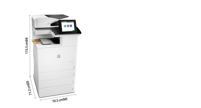 HP Color LaserJet Enterprise MFP M776dn, Print, copy, scan and optional ...