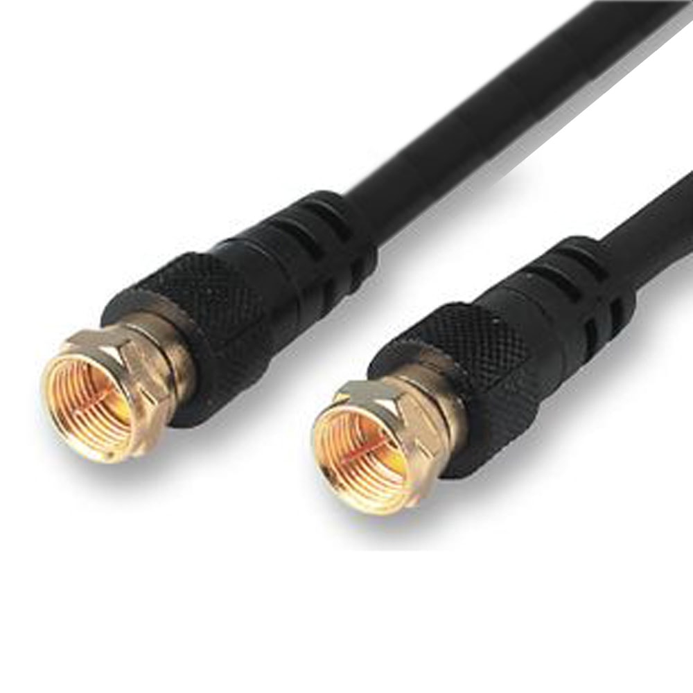 Videk F Type Plug to Plug Satellite Cable - 2Mtr