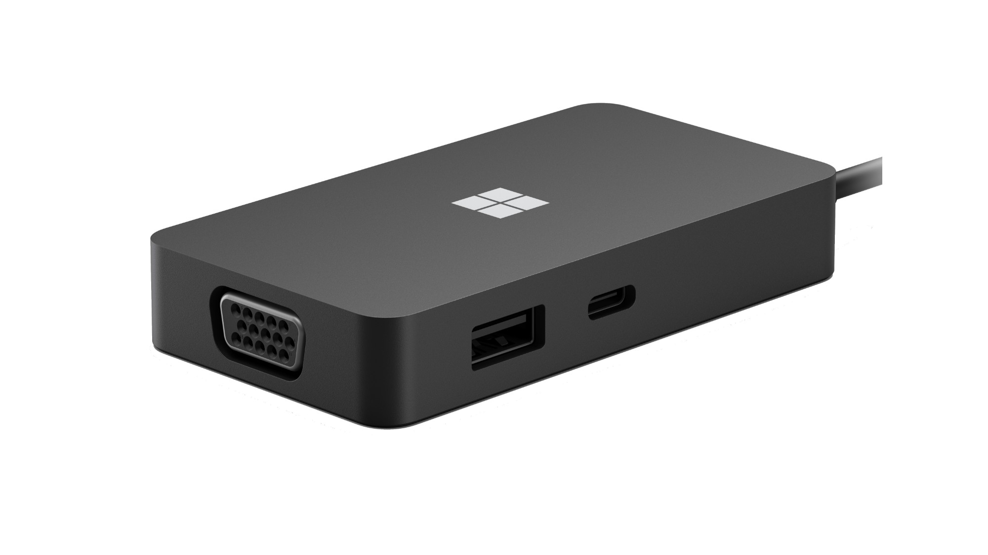Microsoft USB-C Travel Hub Black USB graphics adapter, 2 in distributor ...