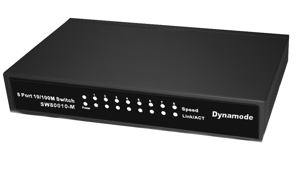 Dynamode 8 Port 10/100 Switch Unmanaged, 5 in distributor/wholesale ...