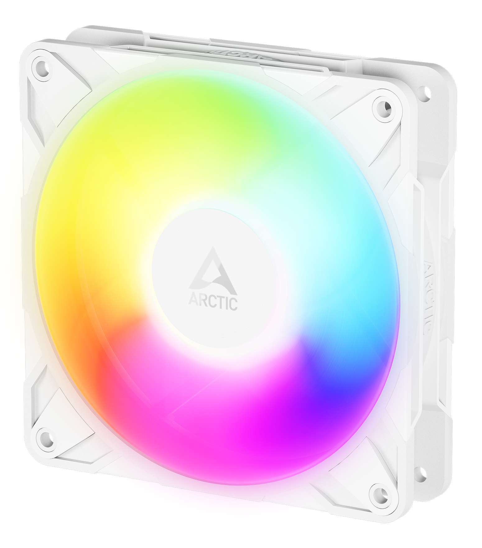 ARCTIC Freezer P12 Pro Reverse A-RGB (White) - 120 mm A-RGB PWM Fan ...