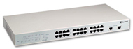 Dynamode 24-Port 10/100 PLUS 2-Ports Gigabit Switch Unmanaged, 0 in ...