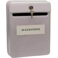 Helix POST SUGGESTION BOX GREY, 48 in distributor/wholesale stock for ...