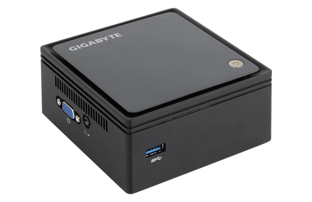 Gigabyte GB-BXBT-2807 PC/workstation barebone Net-top BGA 1170 N2807 1. ...