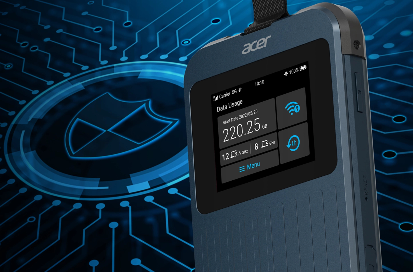 Acer Connect Enduro M3 5G Mobile Wi-Fi Cellular network modem/router, 9 ...