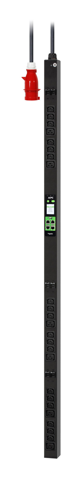 APC Easy Rack PDU, Metered Outlet, 0U, 3 Phase, 11kW, 230V, 16A, (18 ...