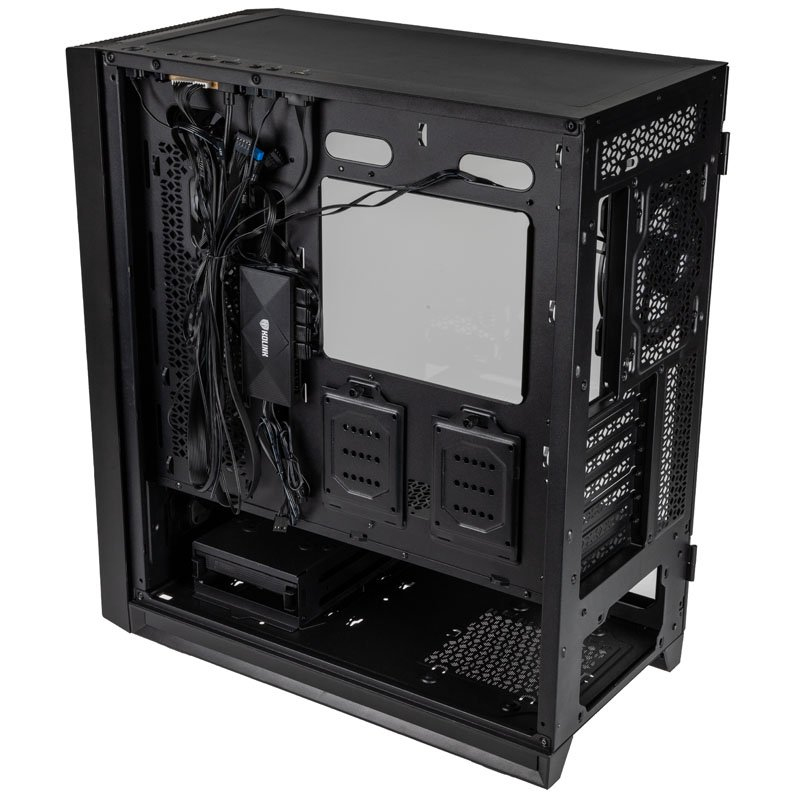 Kolink UNITY LATERAL ARGB computer case Midi Tower Black, 30 in ...