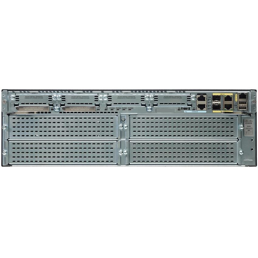 Cisco C3945-VSEC/K9, Refurbished wired router Gigabit Ethernet ...