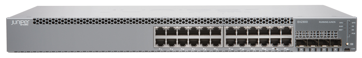 Juniper EX2300 Managed L2/L3 Gigabit Ethernet (10/100/1000) Power over ...