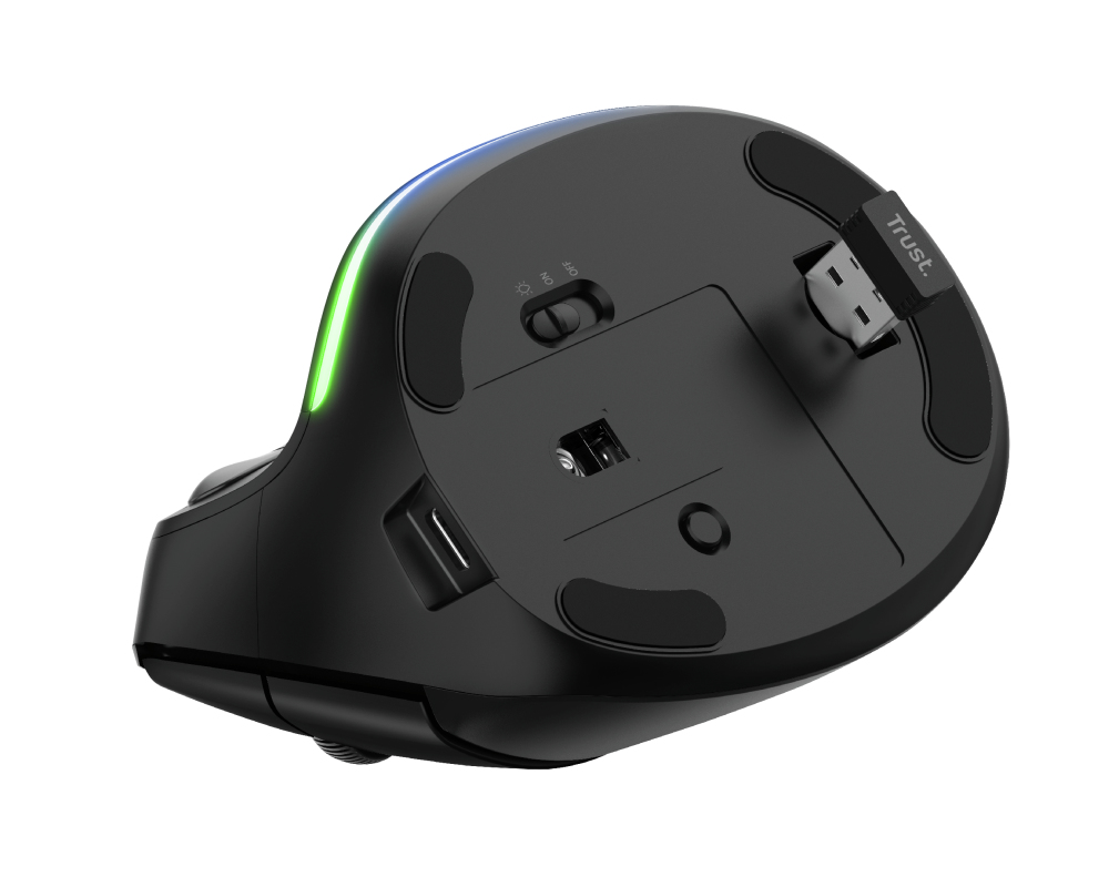 Trust Bayo Wireless Rechargeable Ergonomic Mouse, 0 in distributor ...