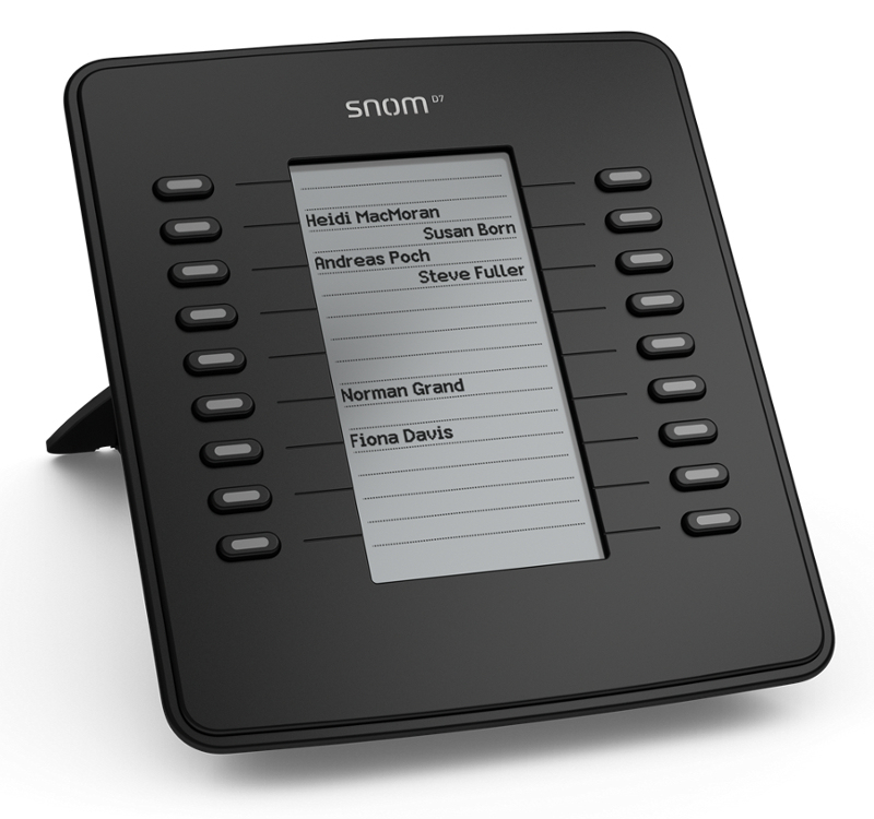 Snom D7 IP add-on module Black 18 buttons, 1 in distributor/wholesale ...