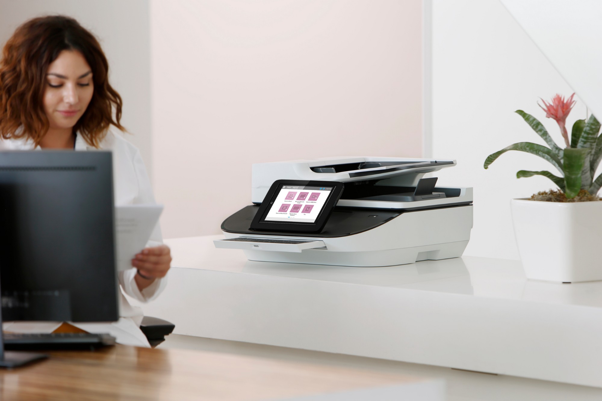 HP Flow 8500 fn2 Flatbed & ADF scanner, 6 in distributor/wholesale ...