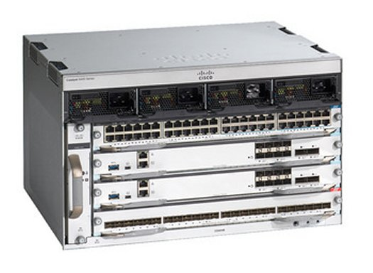 Cisco C9404R-48U-BNDL-A network equipment chassis 6U Grey | Equipment HQ