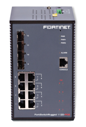 Fortinet Layer 2 ruggedized FortiGate switch controller compatible PoE+ ...