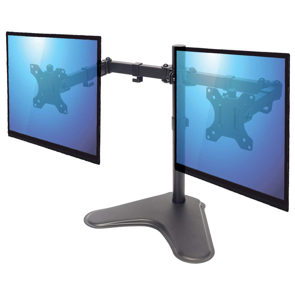Manhattan TV & Monitor Mount, Desk, Double-Link Arms, 2 screens, Screen ...