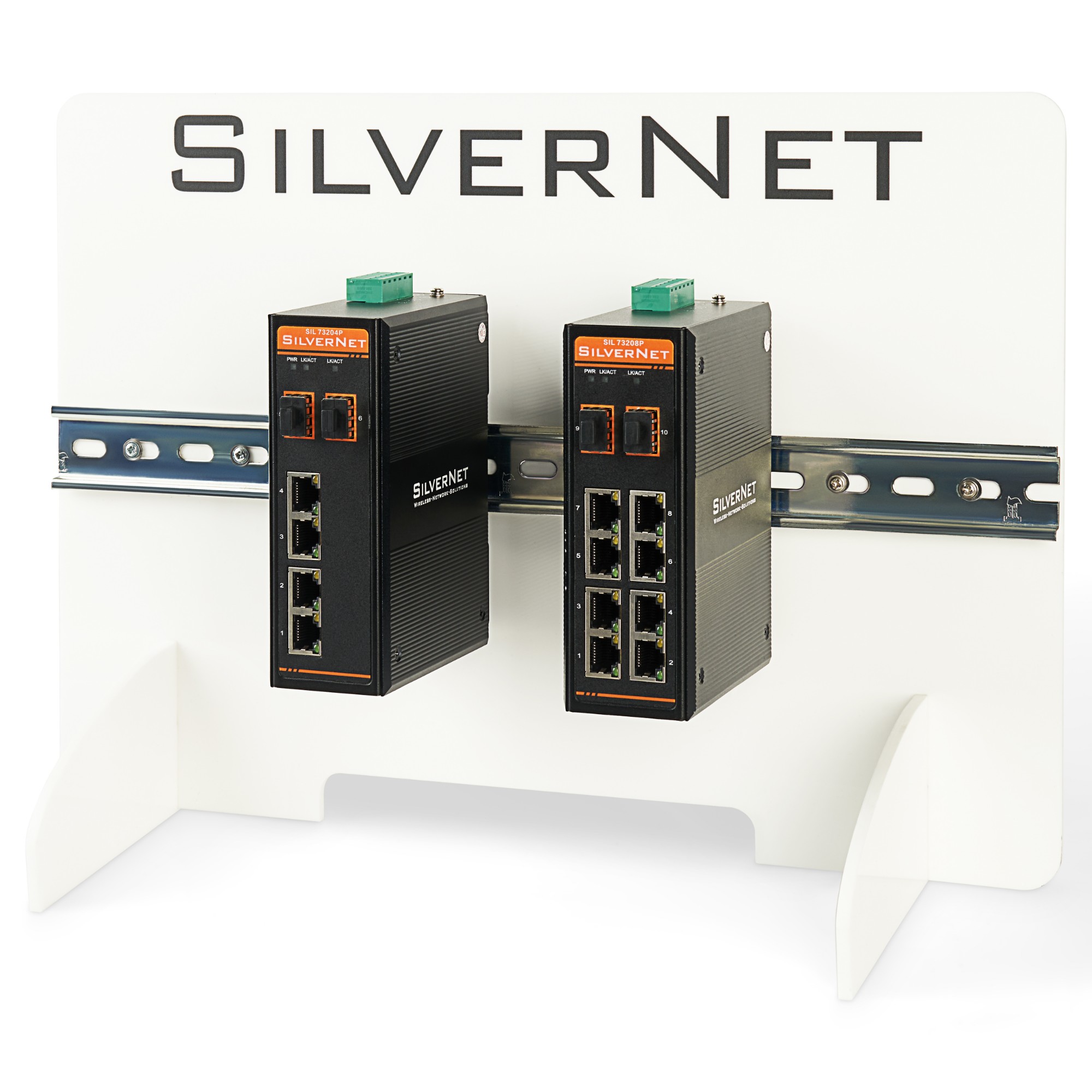 SilverNet SIL 73208P network switch Unmanaged L2 Gigabit Ethernet (10 ...