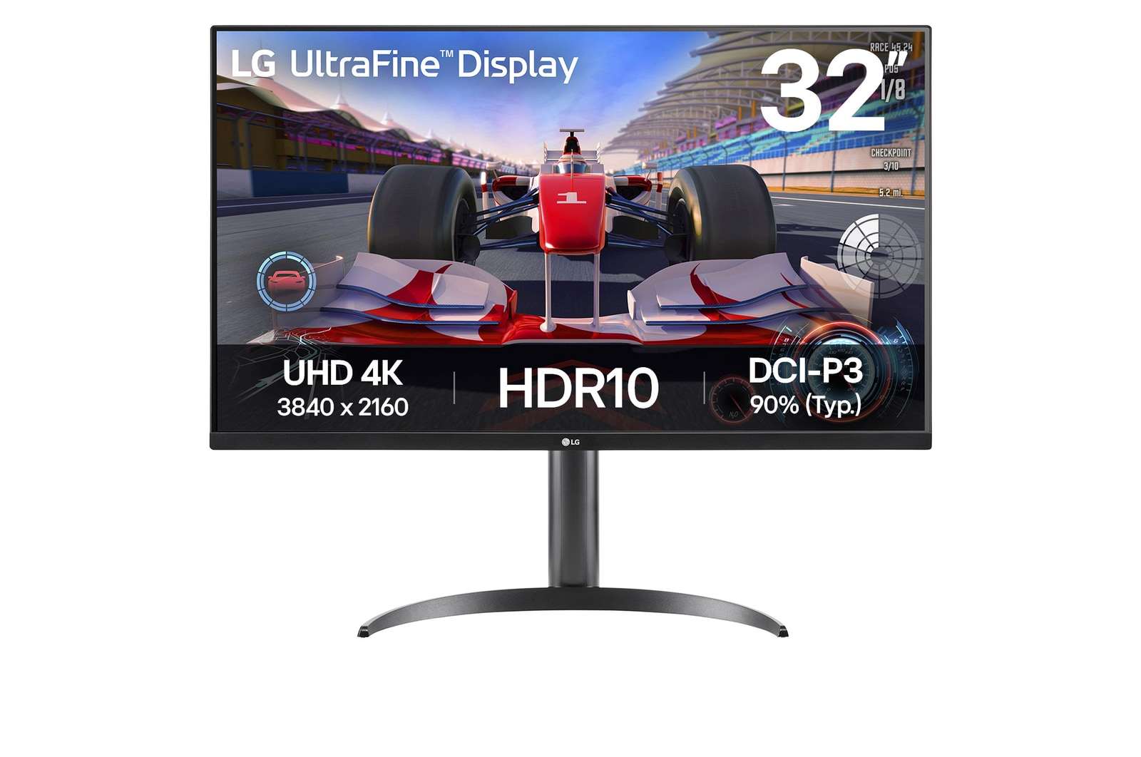 LG 32UR550K-B computer monitor 80 cm (31.5") 3840 x 2160 pixels 4K ...