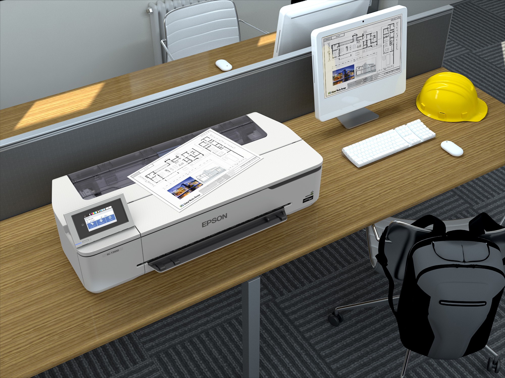 Epson SureColor SC-T2100 large format printer Wi-Fi Colour 2400 x 1200 ...