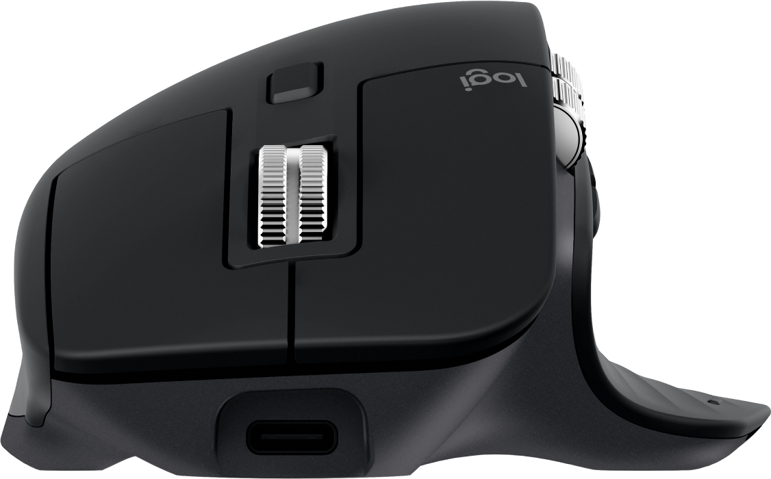 Logitech MX Master 3S mouse Office Right-hand RF Wireless + Bluetooth ...