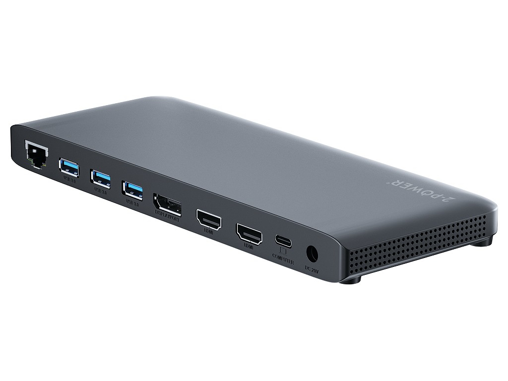 2-Power DOC0117A notebook dock/port replicator Black, 250 in ... 2-Power DOC0117A notebook dock/port replicator Black, 250 in ...