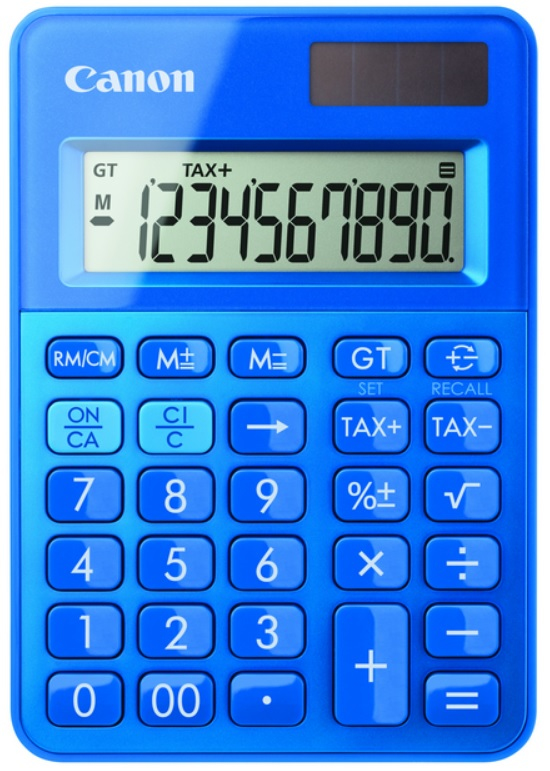 Canon LS 100K Calculator Desktop Basic Blue Canon LS 100K Calculator Desktop Basic Blue