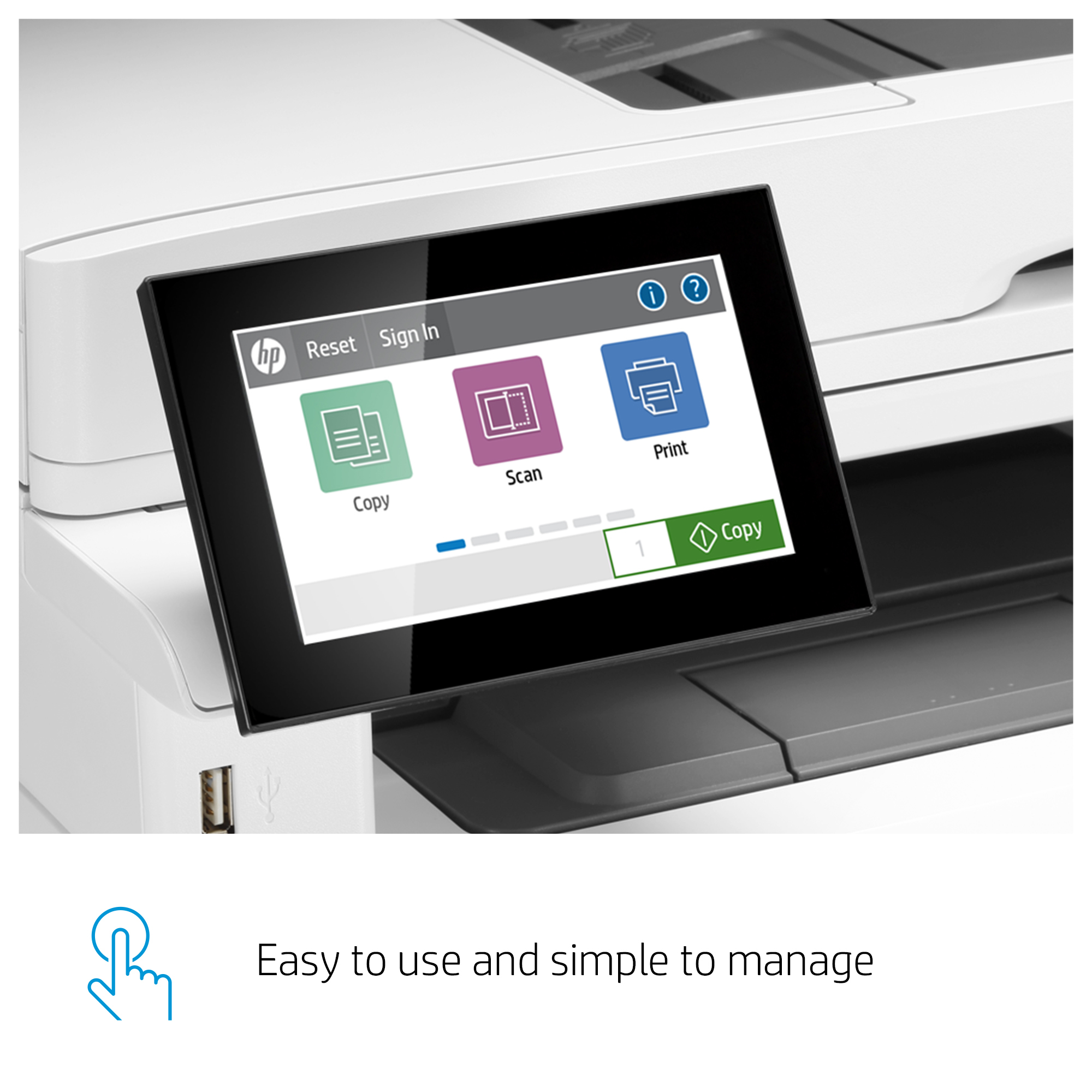 HP LaserJet Enterprise MFP M430f, Black and white, Printer for Business ...