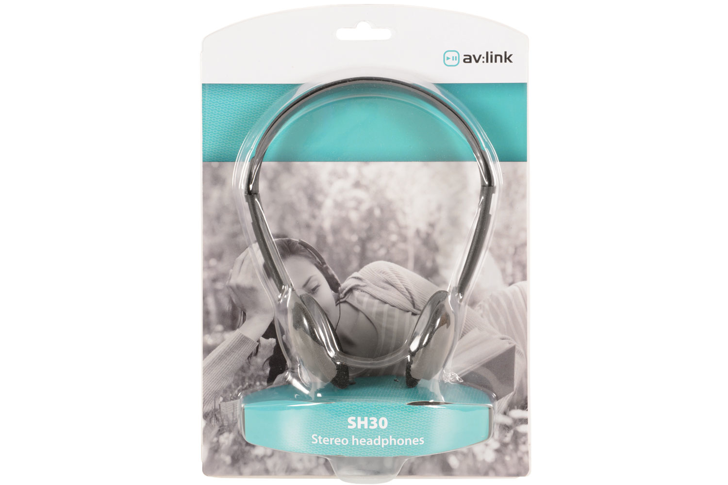 AV Link 100.439UK headphones/headset Wired Head-band Black, 0 in ...