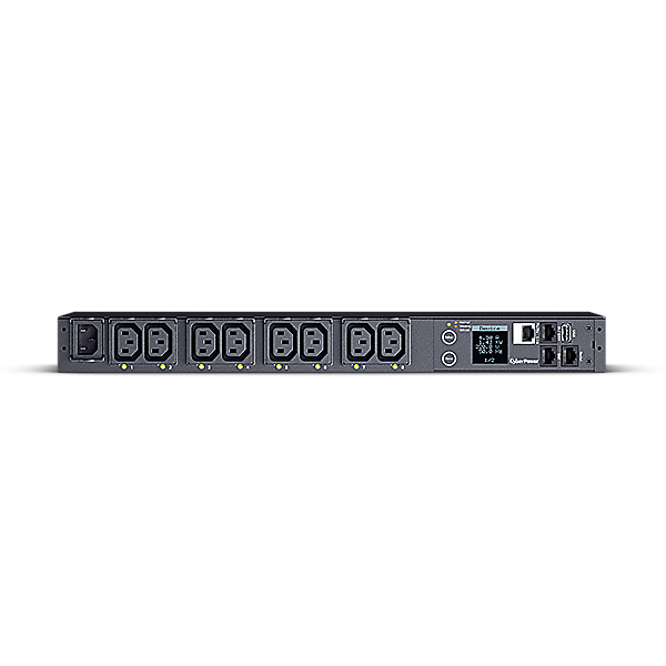 CyberPower PDU41004 power distribution unit (PDU) 8 AC outlet(s) 1U Black, 69 in distributor ...