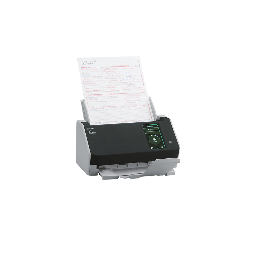 Ricoh fi-8040 ADF + Manual feed scanner 600 x 600 DPI A4 Black, Grey ...
