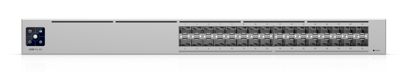 Ubiquiti UniFi Pro XG Aggregation Managed L2/L3 1U Grey, 102 in ...