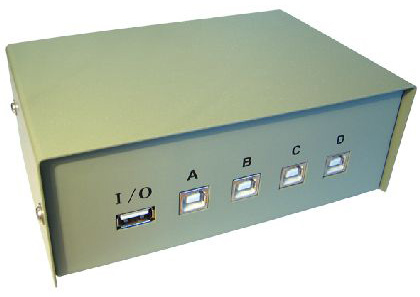 Cables Direct SB-424 serial switch box Wired