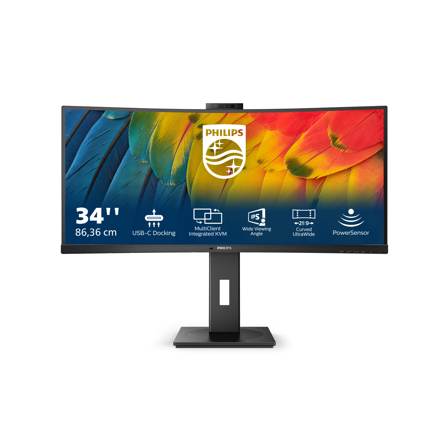 Philips 5000 series 34B1U5600CH/00 LED display 86.4 cm (34") 3440 x ...