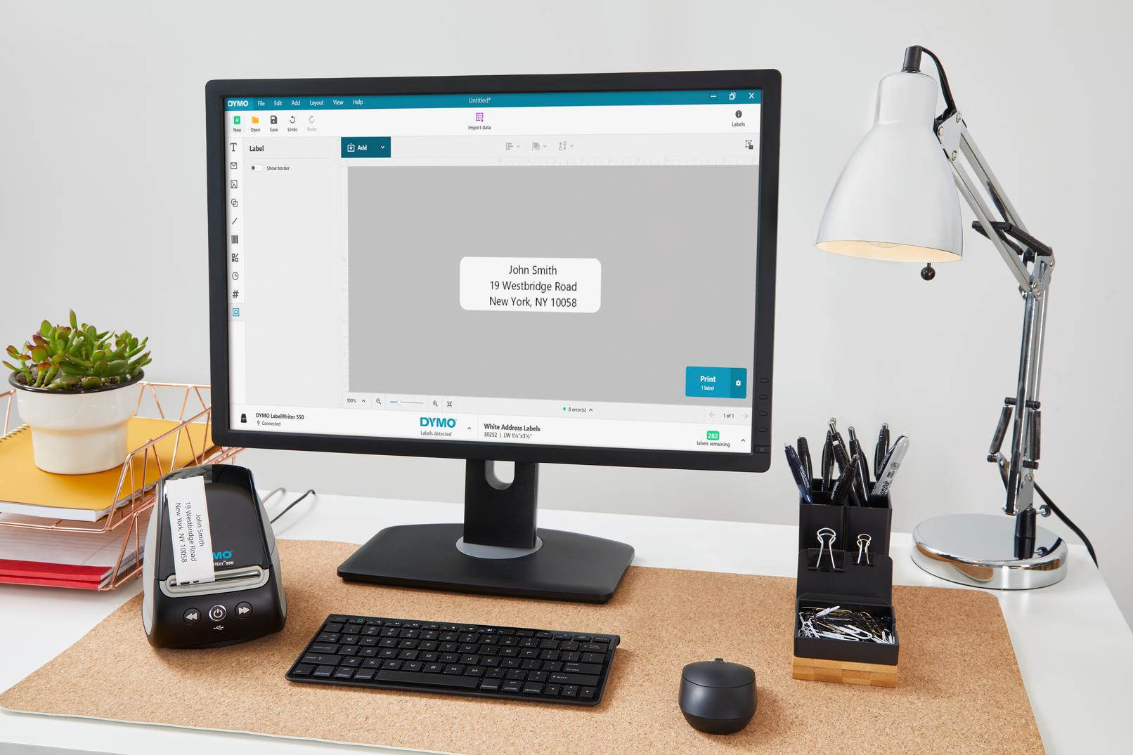 DYMO LabelWriter ® ™ 550 UK/HK, 1022 in distributor/wholesale stock for ...