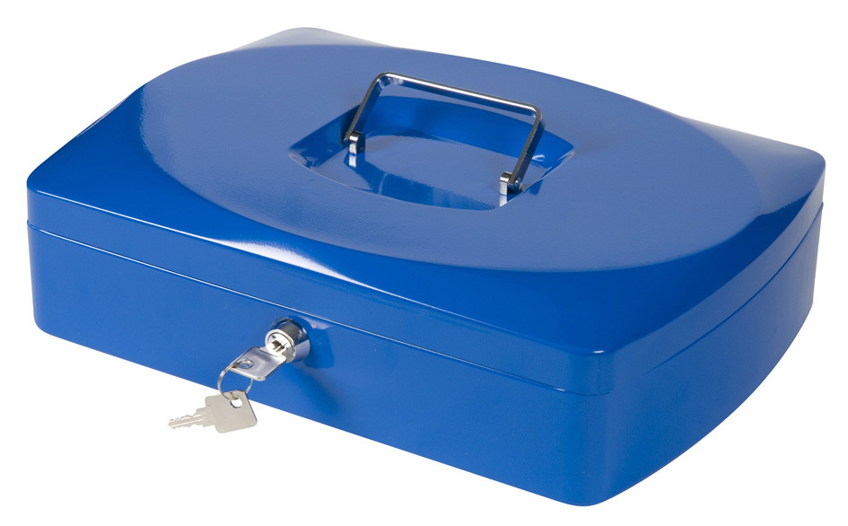Q-CONNECT KF02625 money box Blue, 244 in distributor/wholesale stock ...