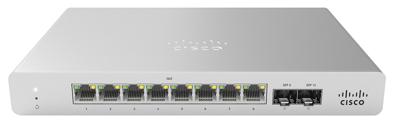 Cisco Meraki MS120-8FP Managed L2 Gigabit Ethernet (10/100/1000) Power ...