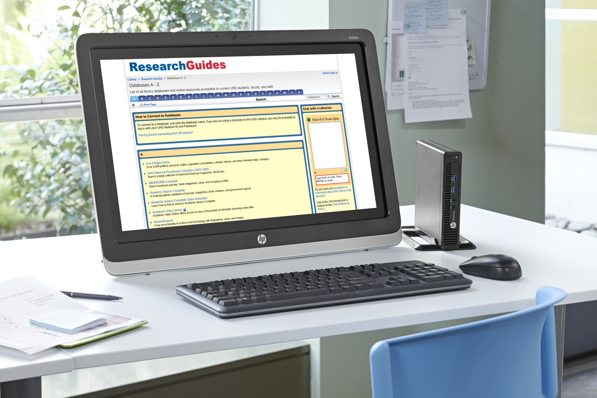 HP Integrated Work Center for Desktop Mini and Thin Client, 110 in ...
