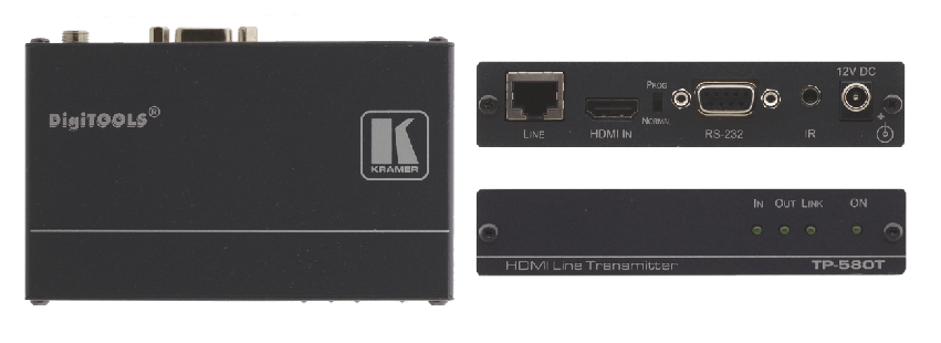 Kramer Electronics TP-580T video signal converter 1920 x 1080 pixels, 3 ...