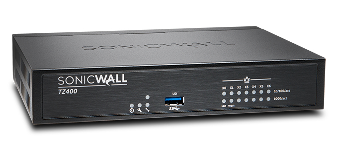SonicWall TZ400 hardware firewall 1300 Mbit/s Desktop, 32 in ...
