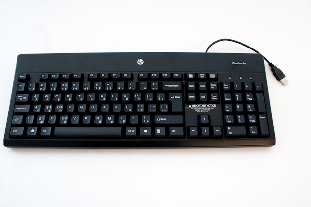 HP 724720-071 keyboard USB QWERTY Spanish Black, 0 in distributor ...