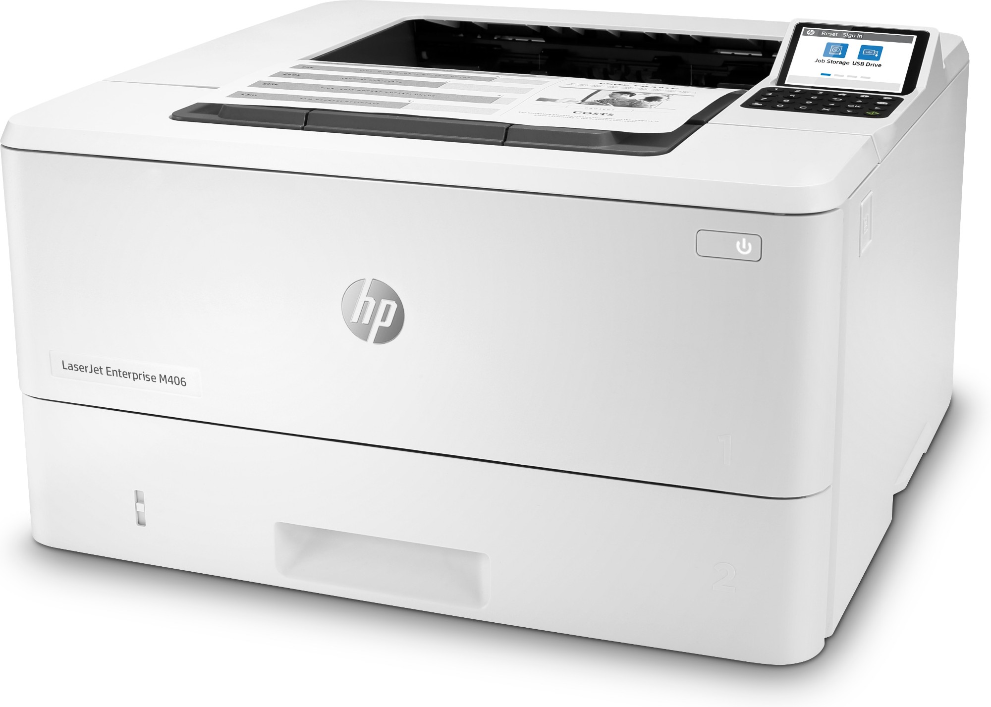 HP LaserJet Enterprise M406dn 1200 x 1200 DPI A4, 798 in distributor ...