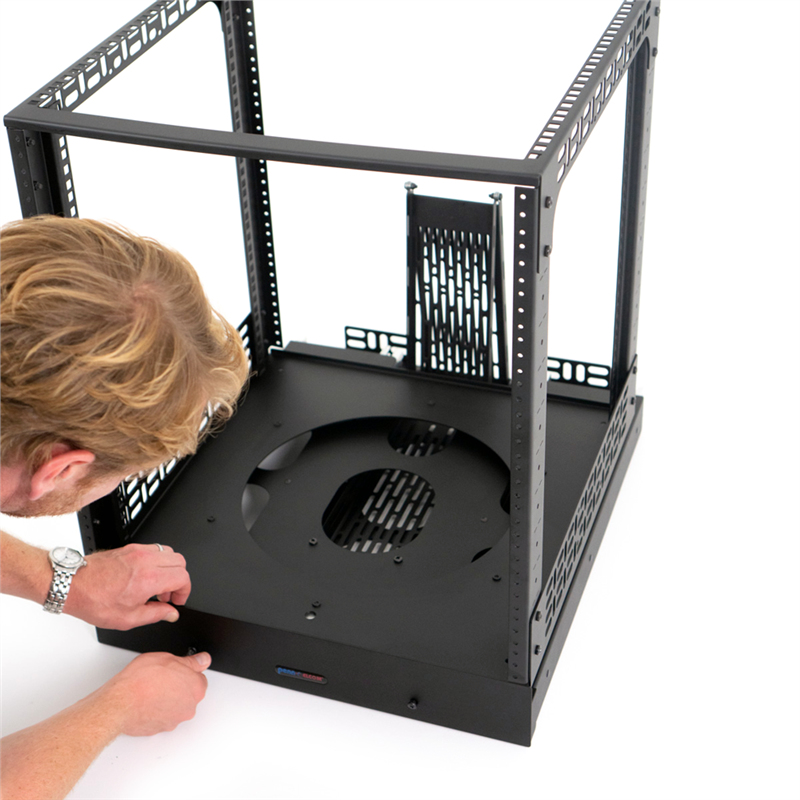 Penn Elcom R8010 rack cabinet 20U Freestanding rack Black, 0 in ...