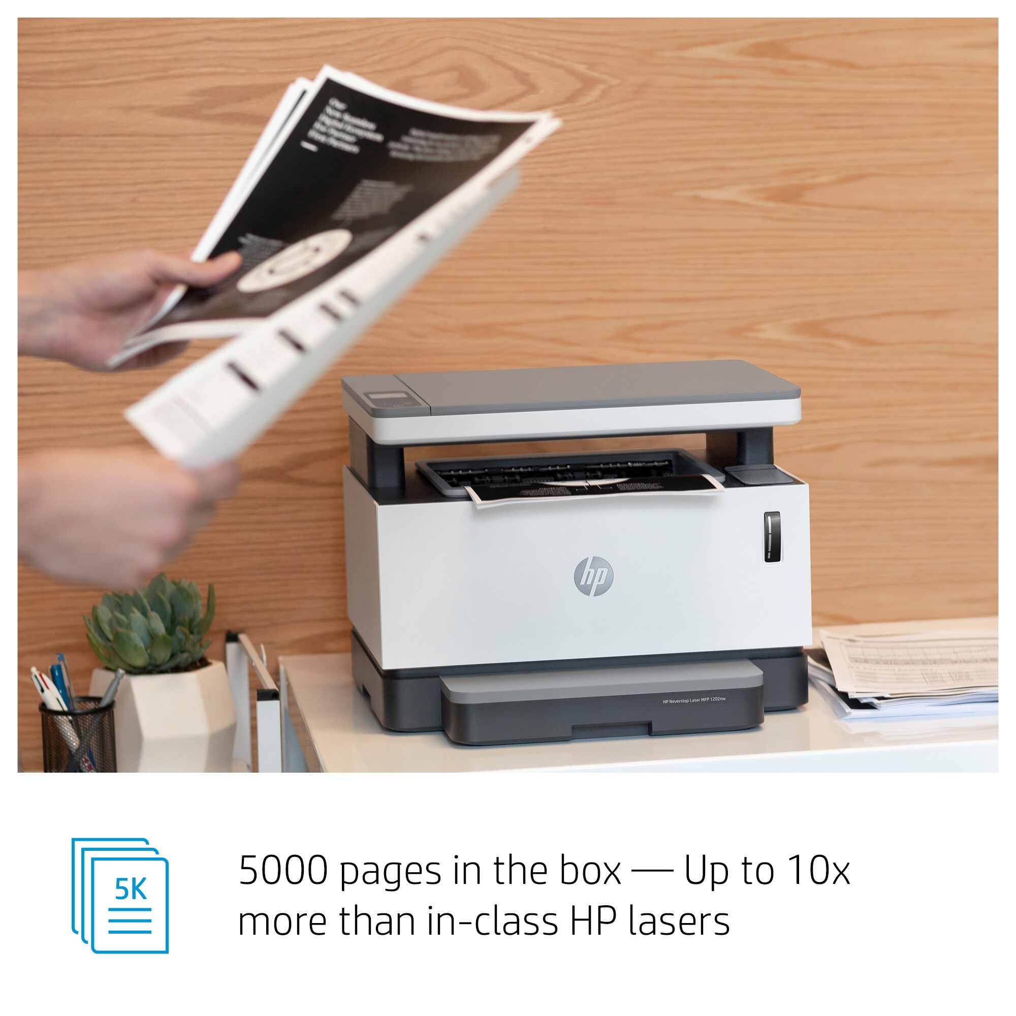 HP Neverstop Laser MFP 1202nw, Black and white, Printer for Business ...