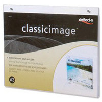 Deflecto A3 LANDSCAPE WALL SIGN HLDR, 185 in distributor/wholesale ...