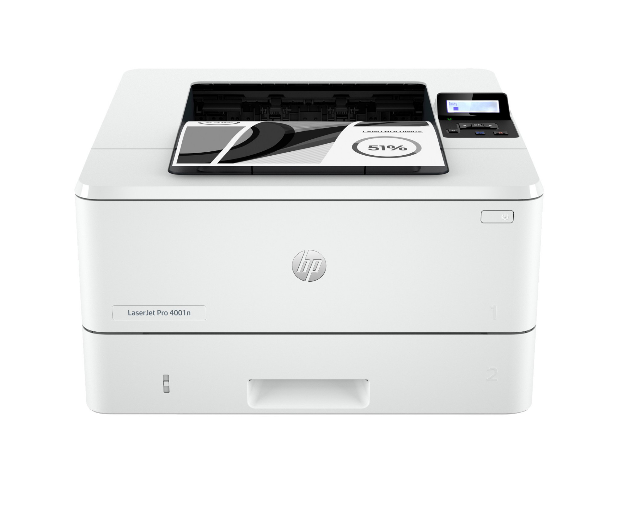 HP LaserJet Pro 4001n Black and white Printer, Ethernet Only, 395 in ...