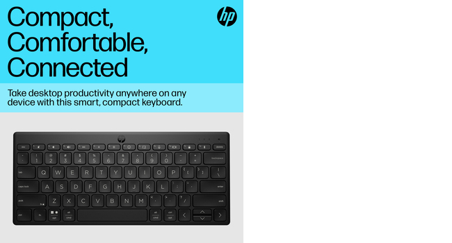 HP 355 Compact Multi-Device Bluetooth Keyboard, 137 in distributor ...