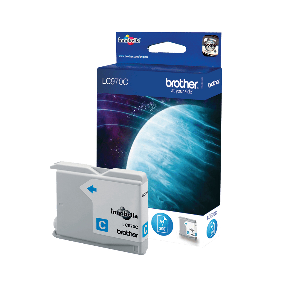 Brother LC-970C Ink cartridge cyan, 300 pages 8ml for Brother DCP 135 C ...