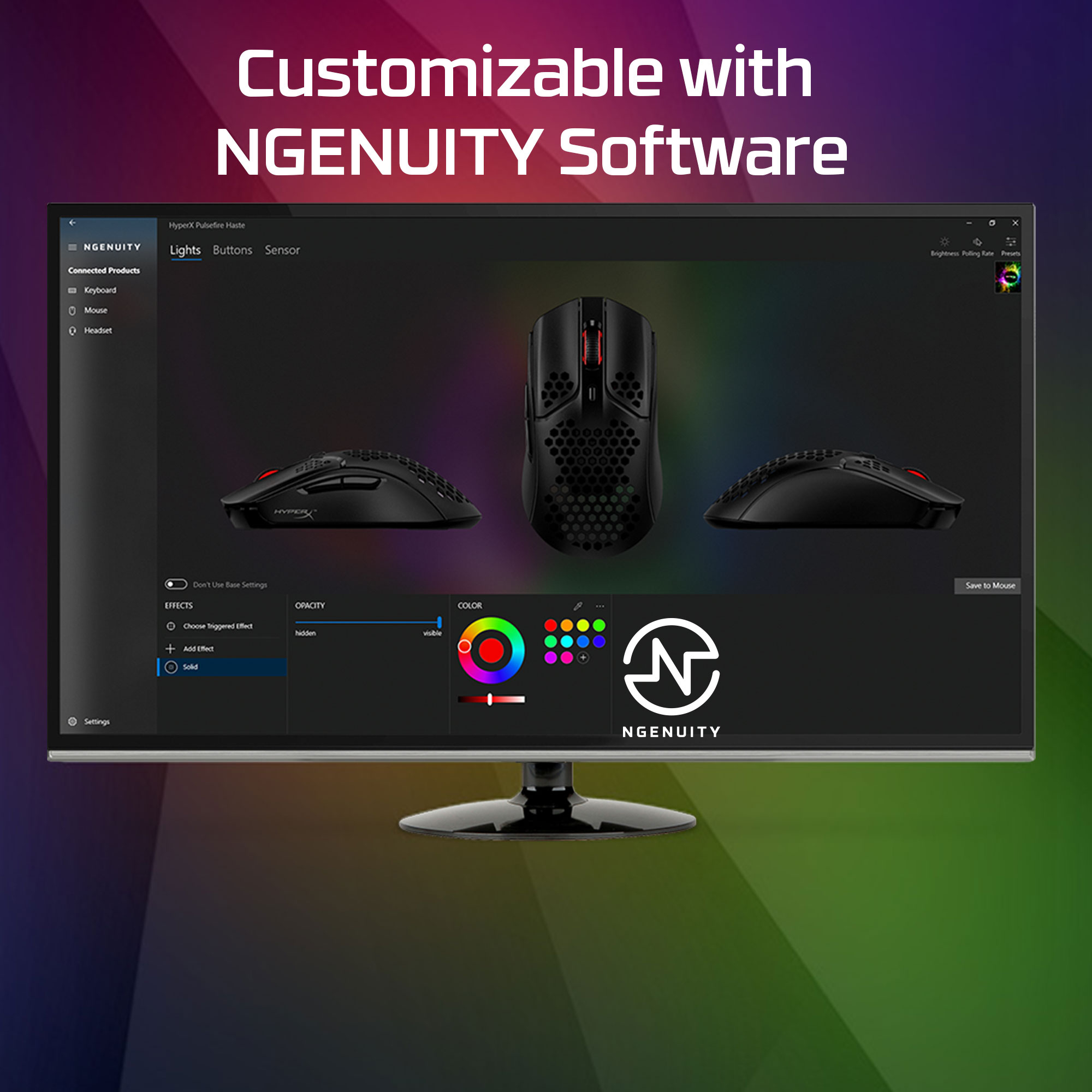 HyperX Pulsefire Haste - Gaming Mouse (White-Pink), 6 in distributor ...