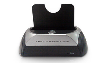 Dynamode USB-HDK-3.0 storage drive docking station Black, Silver, 1 in ...